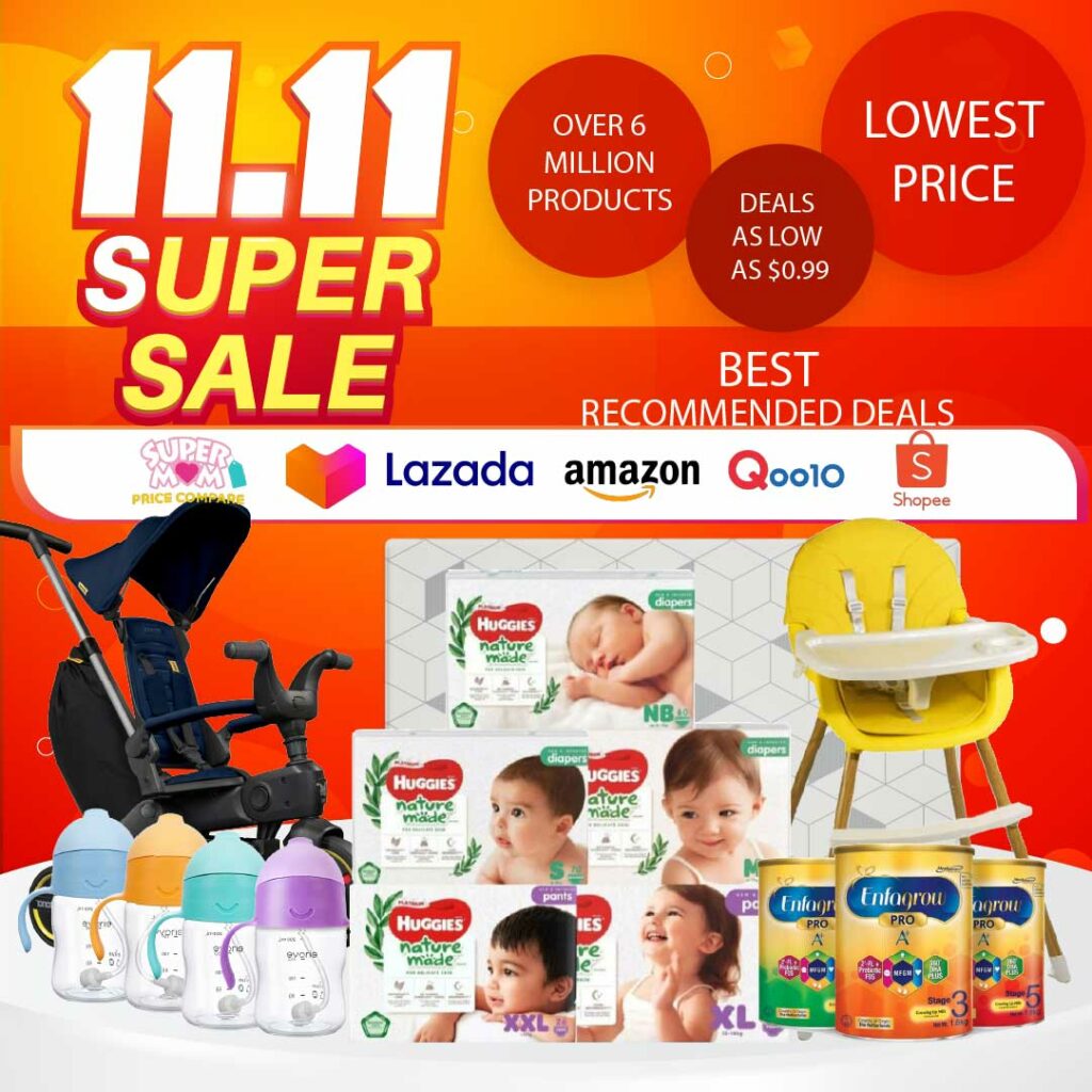 Top 11 Mother, Kids & Baby Items to Buy This 11.11 Super Sale!