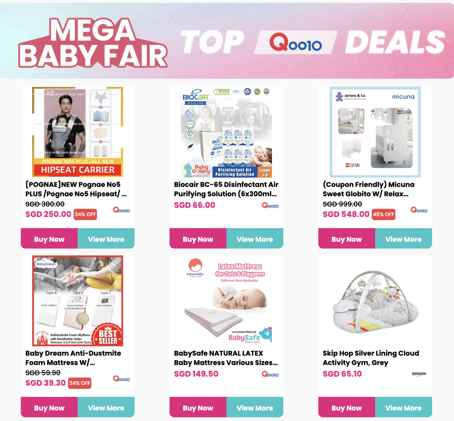SuperMom Mega Baby Fair - Your Best Online Baby Fair in 2022