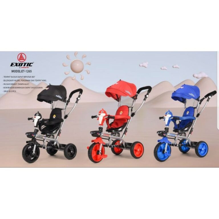 4 Rekomendasi Kereta Dorong Bayi Roda 3 Terbaik - Supermom