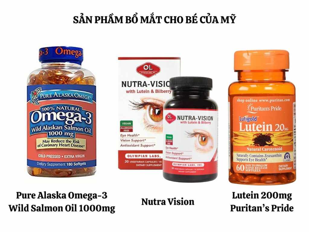 Gợi Ý 6 Sản Phẩm Bổ Mắt Cho Bé Từ Nhật Và Mỹ - Parenting Blog